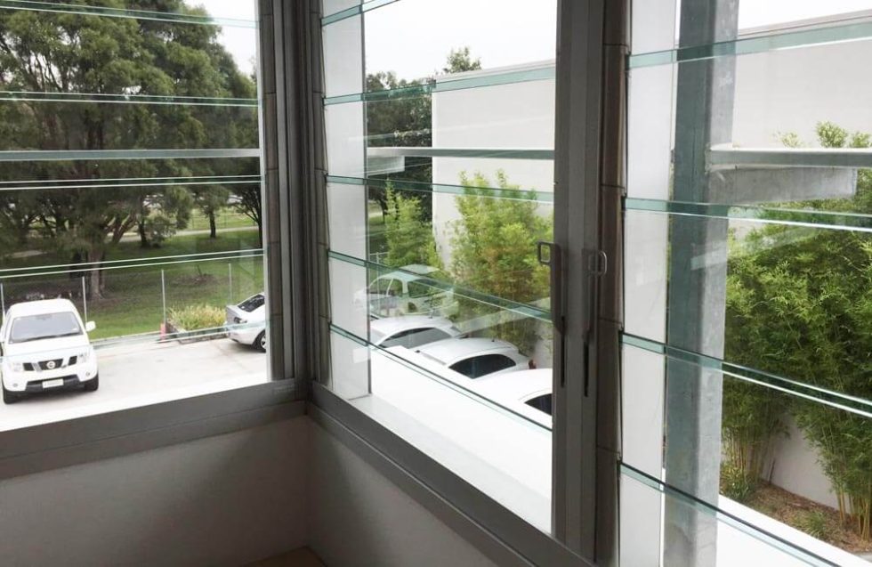 Louvre Window Handle Positions - Australia