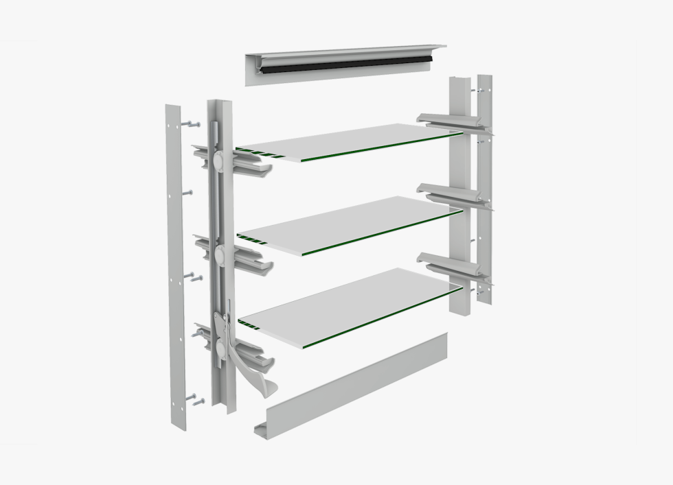 Altair Louvres in Timber Framing as seen on The Block - Australia